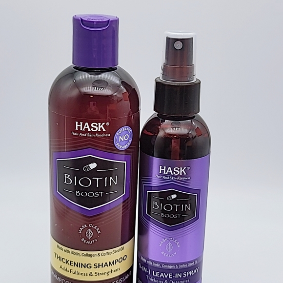 Hask | Hair | Hask B Boost Thickening Shampoo 5in Leavein Spray | Poshmark